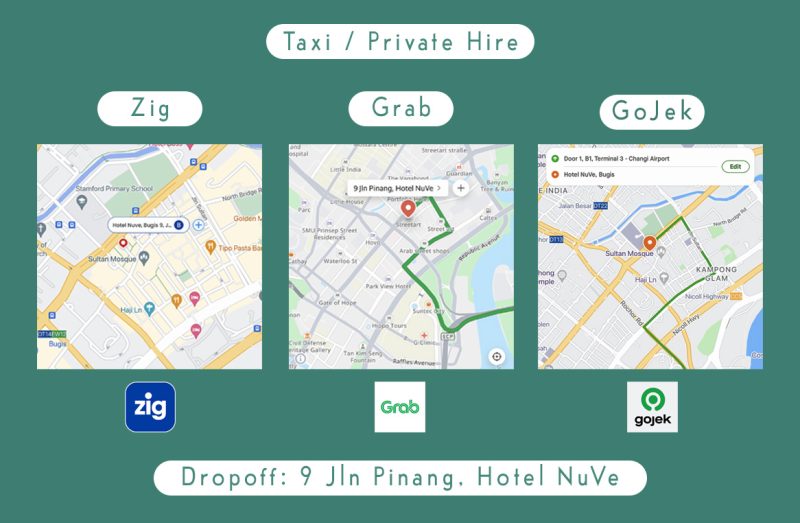 LOCATION - Hotel NuVe. Bugis